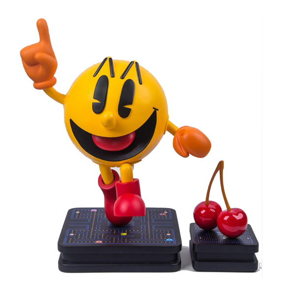 Pac-Man Exclusive Includes Cherry On Base | First4Figures | Resin Stat ...