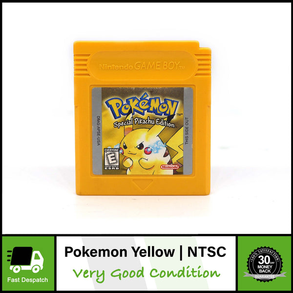 Pokemon Yellow Cartridge Pokemon Yellow Version Game Boy For N64